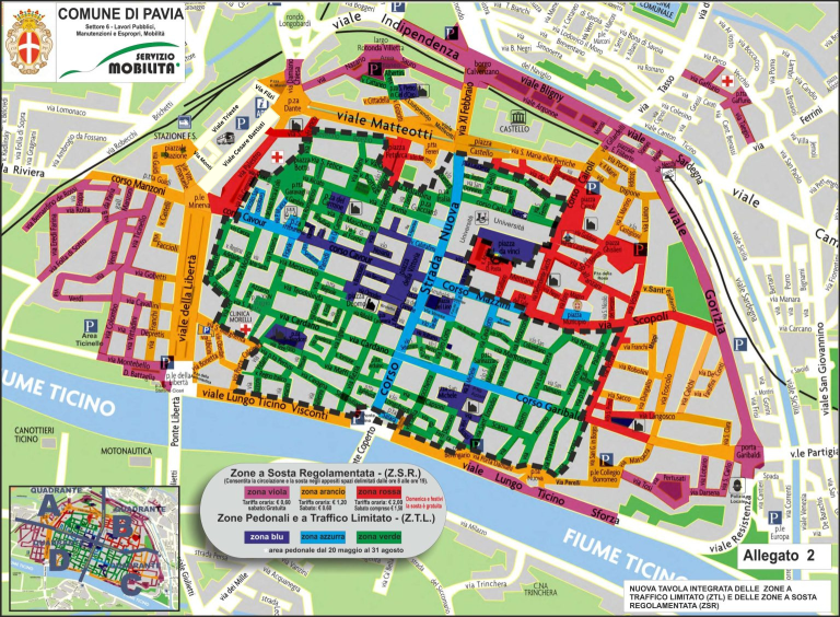 Zone a sosta regolamentata - ASM Pavia